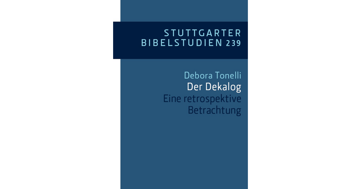 Der Dekalog - Eine retrospektive Betrachtung